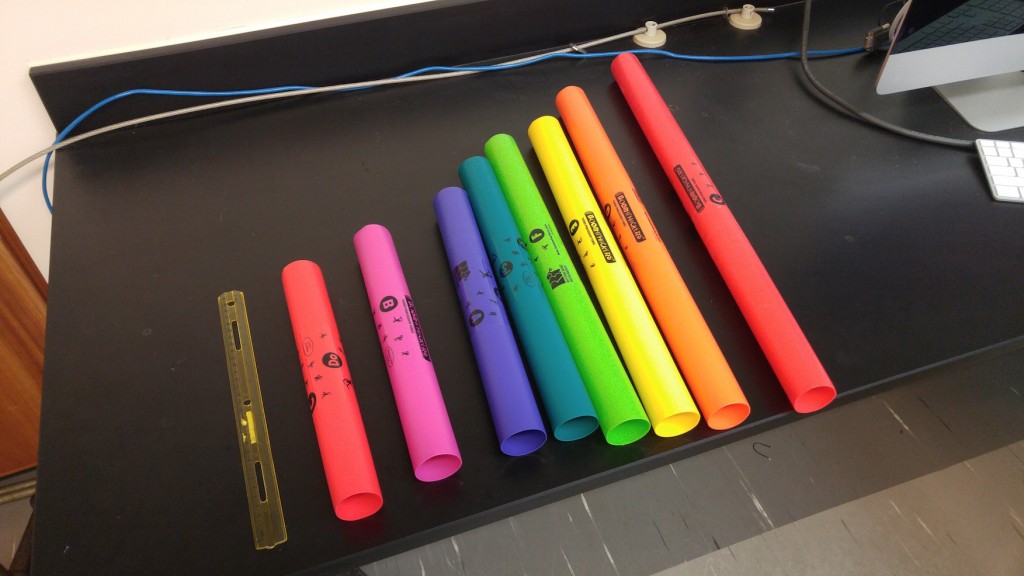 Boomwhackers | Swarthmore Physics Demonstrations
